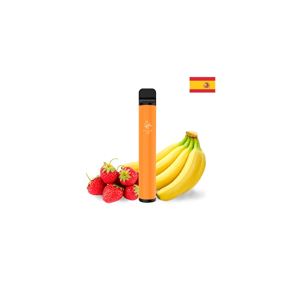 Comprar Vape Desechable ELF600 Strawberry Banana Sin Nicotina - Elf Bar Comprar Vape Desechable ELF600 Strawberry Banana Sin Nicotina - Elf Bar