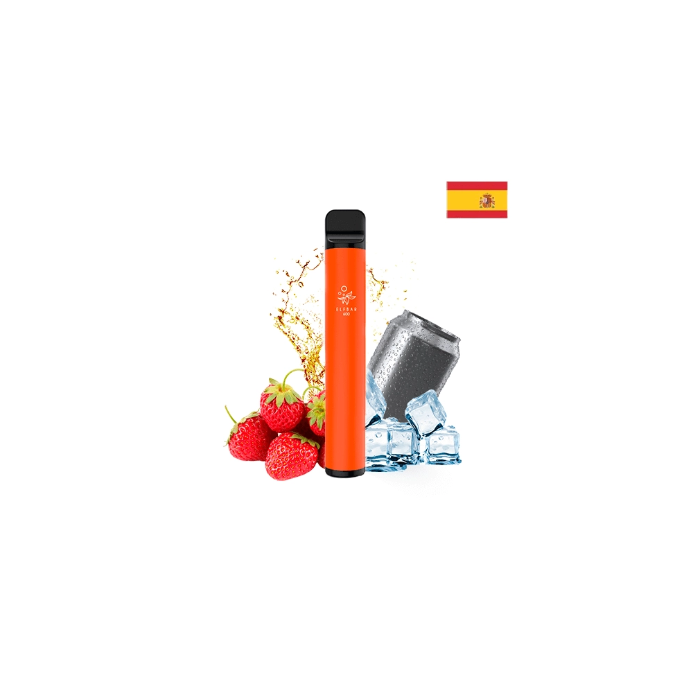 Comprar Vape Desechable ELF600 Strawberry Elf Bull Sin Nicotina - Elf Bar Comprar Vape Desechable ELF600 Strawberry Elf Bull Sin Nicotina - Elf Bar